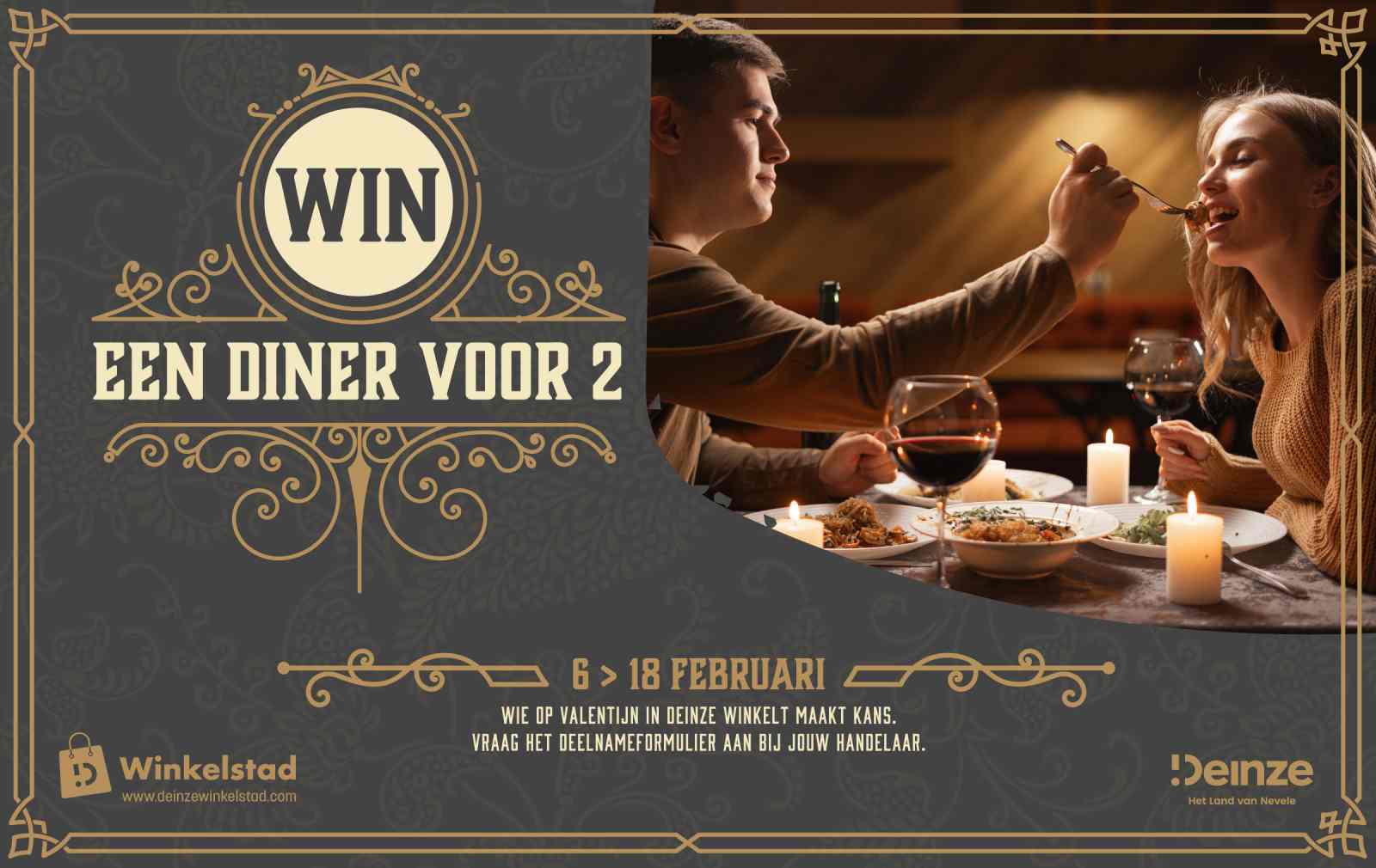 Kom met Valentijn winkelen in Deinze en maak kans op een romantisch ...