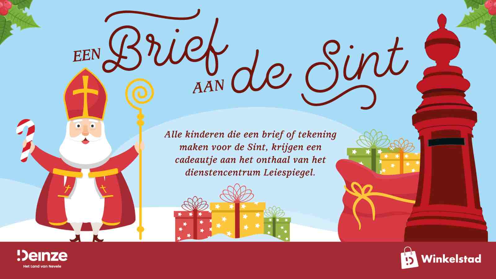 Kinderen die een brief of tekening naar de Sint sturen krijgen een ...