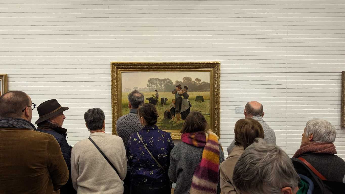 Mudel verwelkomt 100.000ste bezoeker in expo Emile Claus. Prins van het ...